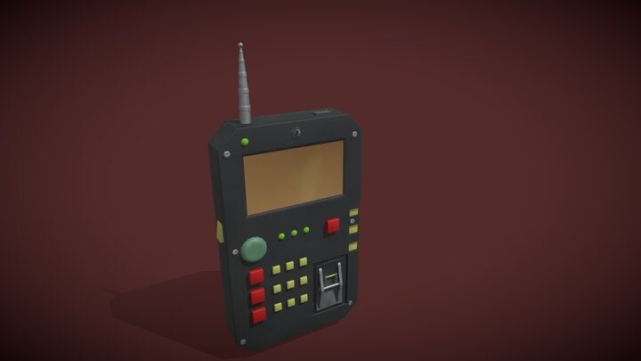 ArtStation - PDA Comunication Device