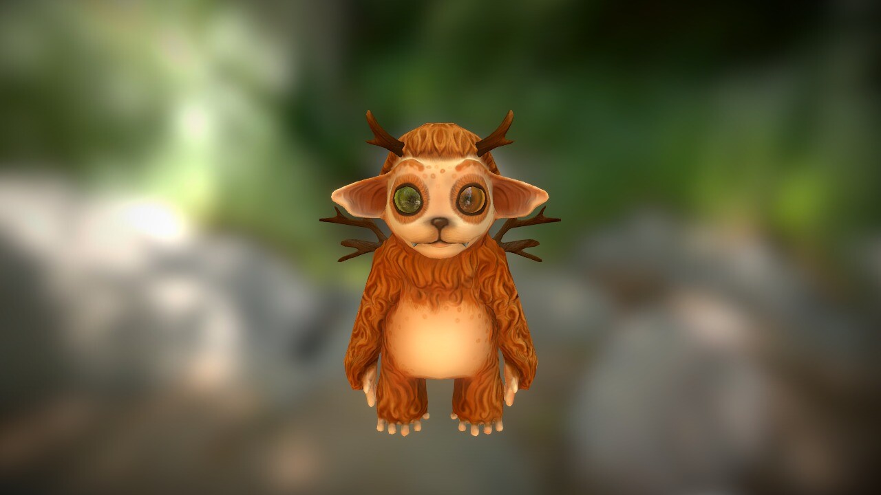 ArtStation - Elf Creature of Wood