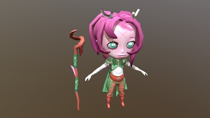 ArtStation - Chibi Faelyn [Art Trade]
