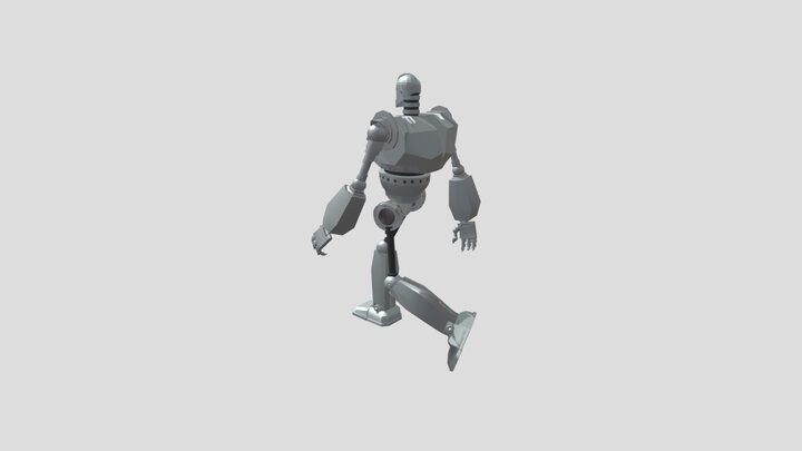 ArtStation - Iron Giant Walking and Turn Table