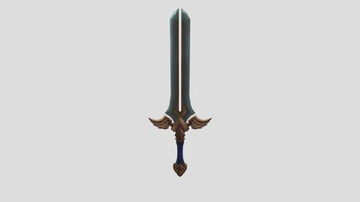 ArtStation - Handpainted Sword
