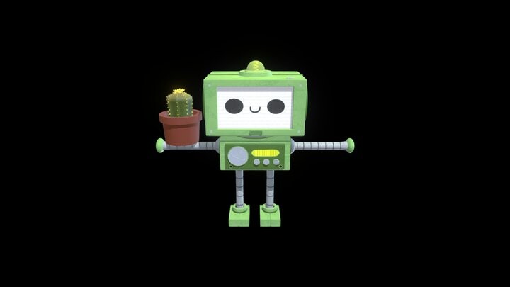 ArtStation - Robot 3DAC1 CA2