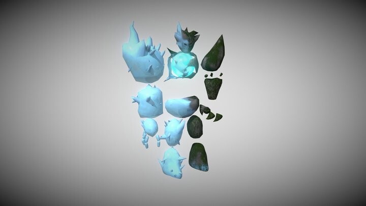 ArtStation - Stylized Golem