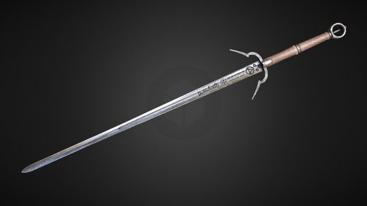 ArtStation - Zireael (Ciri's sword) - The Witcher 3