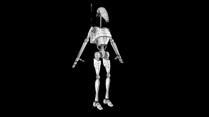 ArtStation - B1-Series Battle Droid