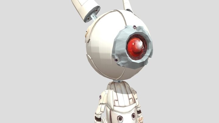 ArtStation - 3D Modeling Bunny bot