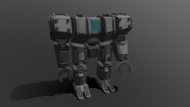 ArtStation - Battle / Utility Hybrid Mech