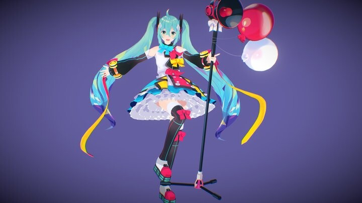 ArtStation - Hatsune Miku (Magical Mirai 2018 Edition)