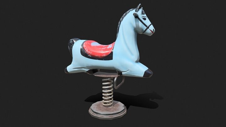 ArtStation - Rocking Horse