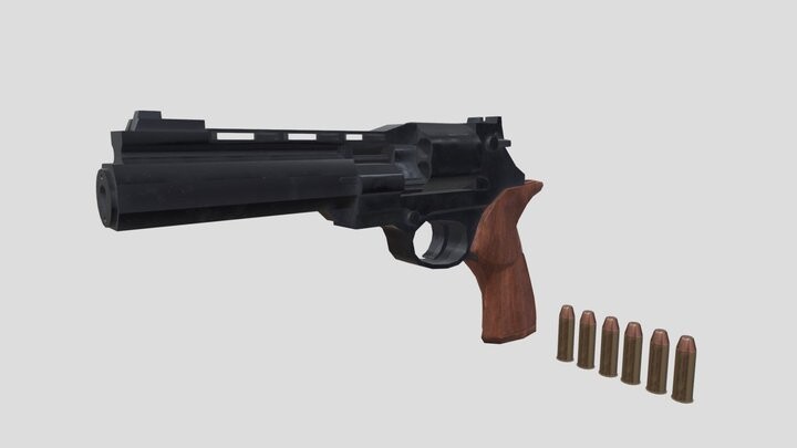 ArtStation - Mateba Unica 6, Reload Animation