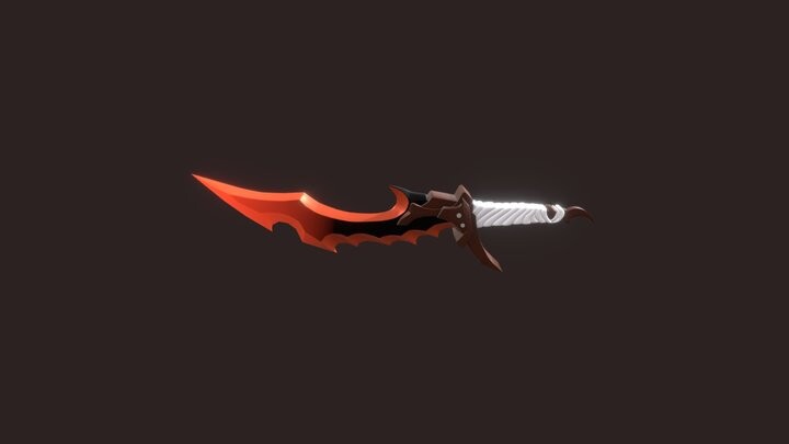 ArtStation - Solo Leveling Knight Slayer Dagger (Original Version)