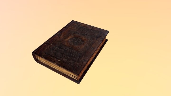 ArtStation - Antique Old Book