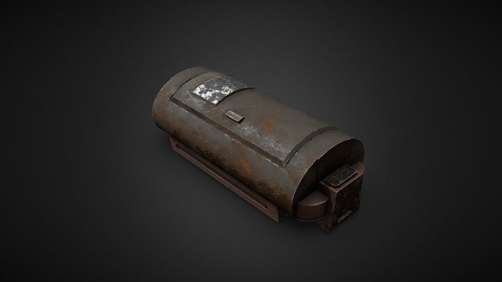 ArtStation - Cryptosleep Casket RimWorld Fanart