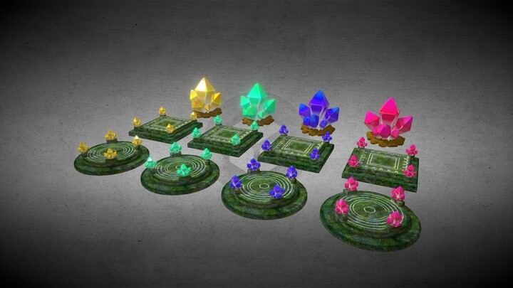 ArtStation - Crystal pack