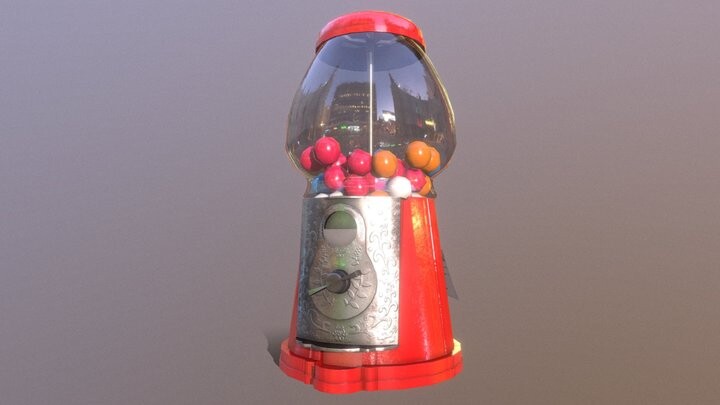 ArtStation - gumball machine