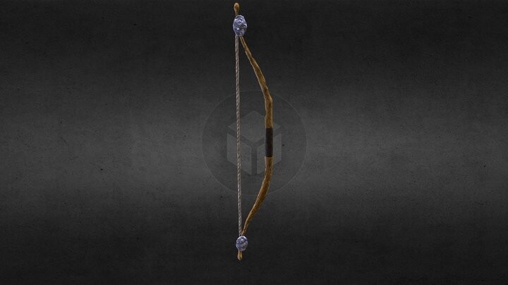 ArtStation - Organic bow