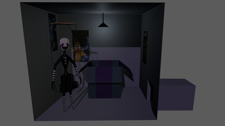 ArtStation - Fnaf puppet