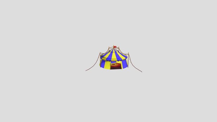 ArtStation - 3D Tent Model