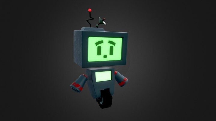 ArtStation - Low poly bot
