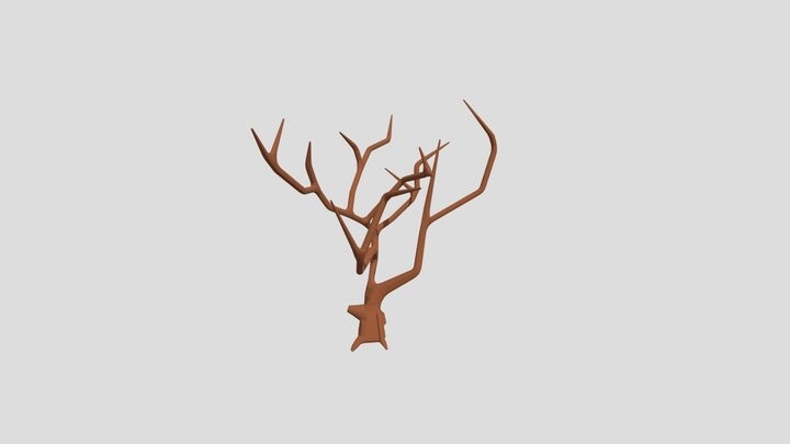 ArtStation - Dead Tree / PolyNature - Low Poly Nature Asset Pack