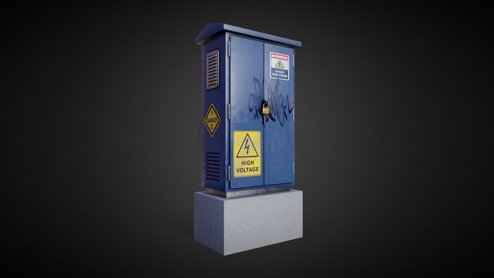 ArtStation - Street Utility Box
