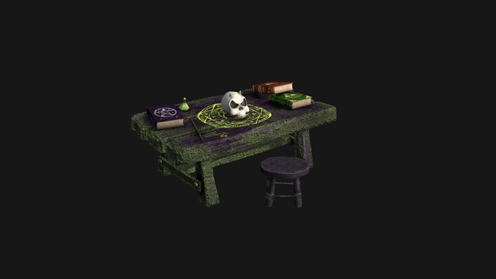 ArtStation - Wizard's Table