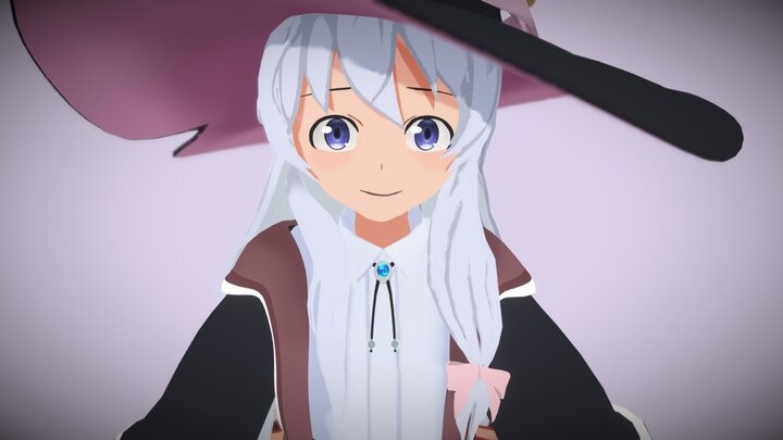 ArtStation - Wandering Witch Elaina 3D Model