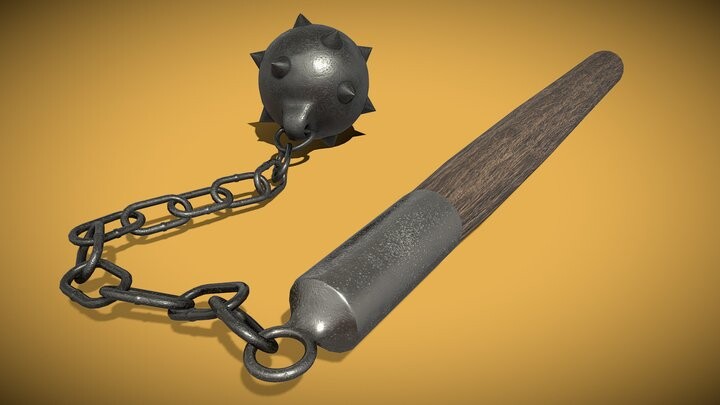 ArtStation - Mace and Chain