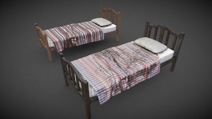 ArtStation - old bed's