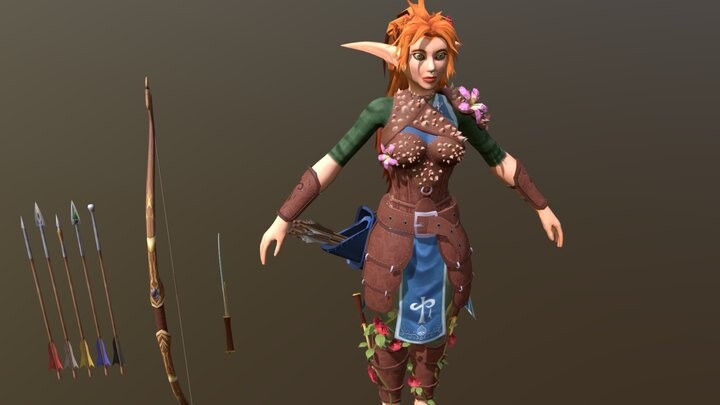 ArtStation - Loreleï - Pathfinder Character