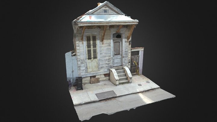 ArtStation - French Quarter Renovation - DSLR Photogrammetry.
