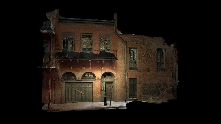 ArtStation - French Quarter near Decatur St. - DSLR Photogrammetry.