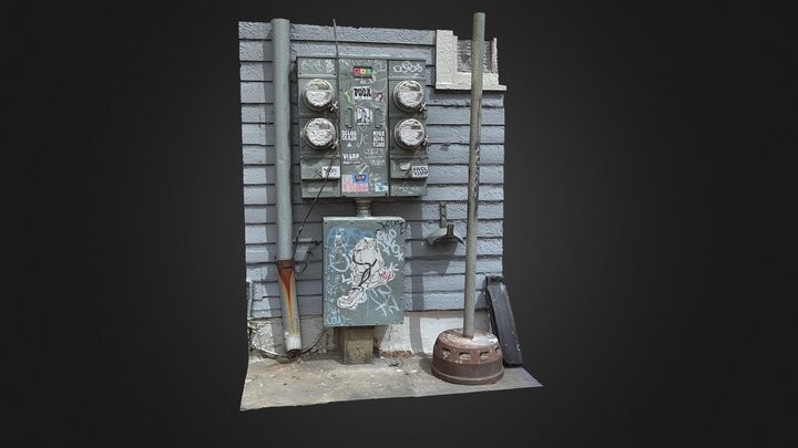 ArtStation - Meters of Power. New Orleans. - DSLR Photogrammetry.