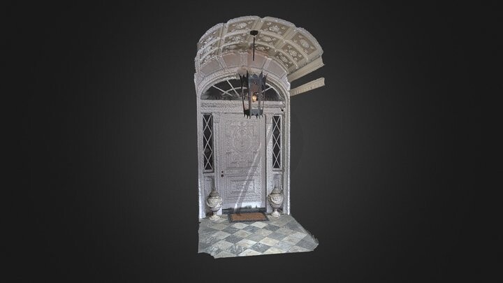 ArtStation - Mansion Entry. New Orleans. - DSLR Photogrammetry.