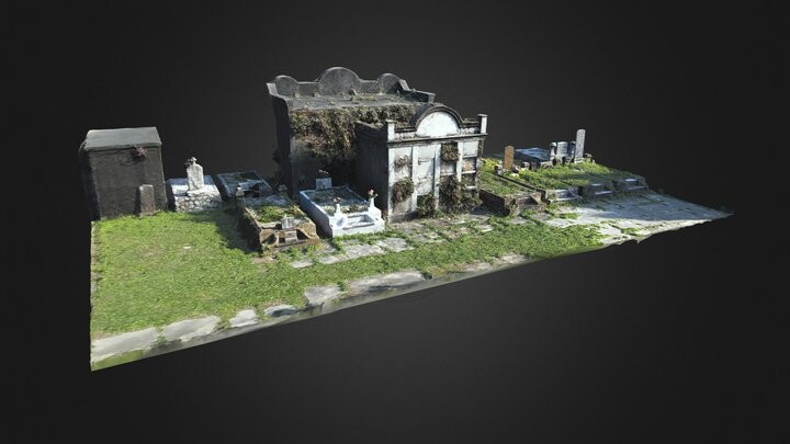 ArtStation - Cemetery. New Orleans, LA. - DSLR Photogrammetry.