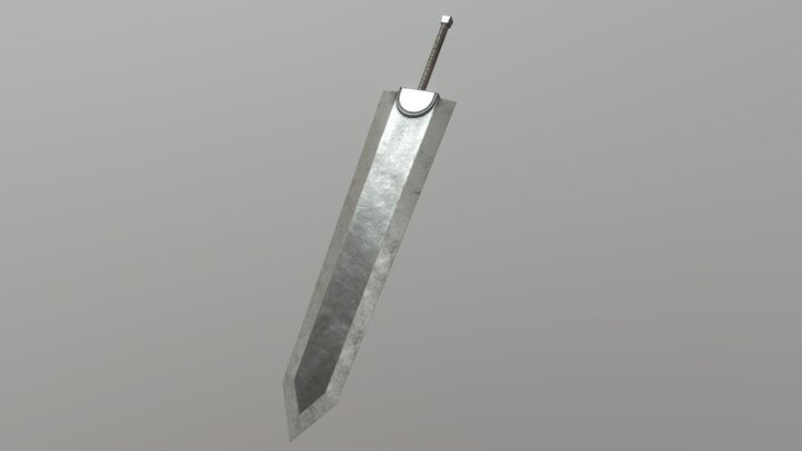 ArtStation - The sword of Guts from the anime "Berserk"