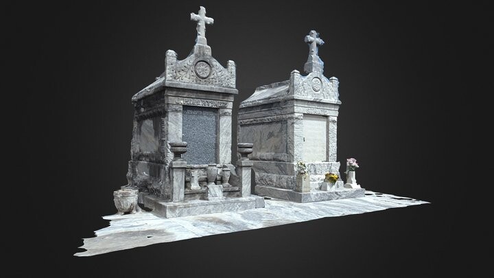 ArtStation - Greenlawn Cemetery. New Orleans.