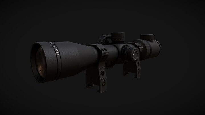 ArtStation - X2-6 Scope
