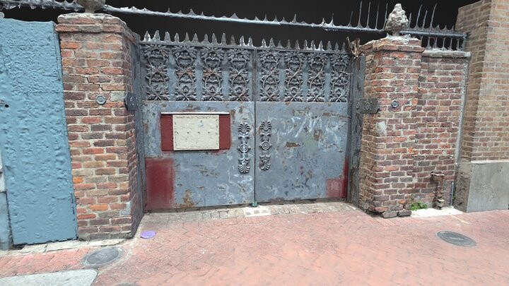 ArtStation - Entryway - Blue Iron. New Orleans. - DSLR Photogrammetry.