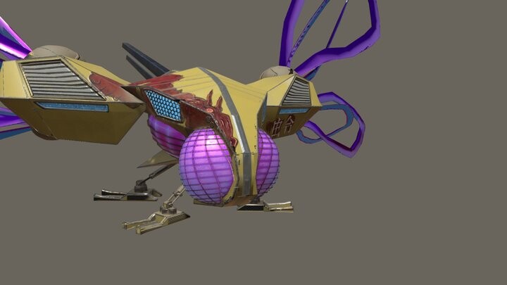 ArtStation - Dragonfly Vehicle