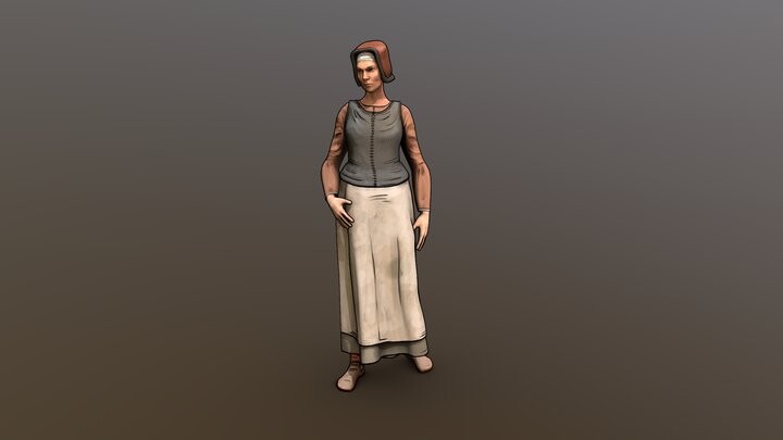 ArtStation - Female merchant