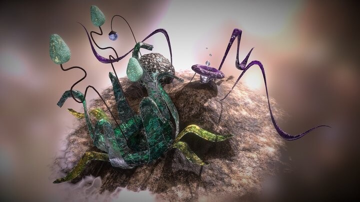 ArtStation - Alien Plants