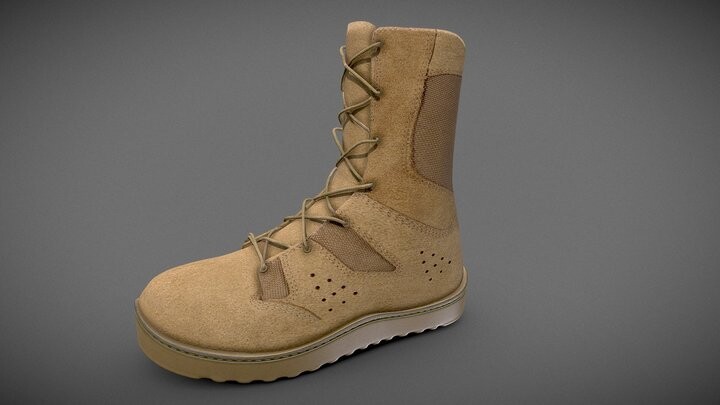 ArtStation - military boot