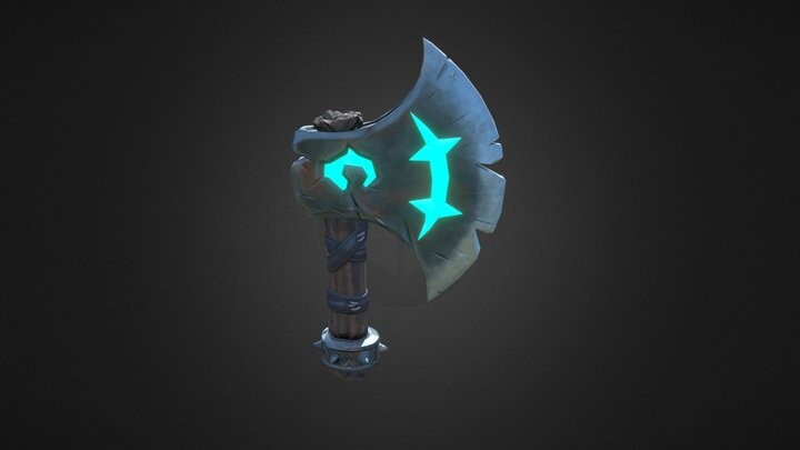 ArtStation - Sea of Thieves Inspired Axe Texture