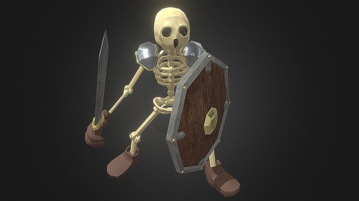 ArtStation - Skeleton Soldier