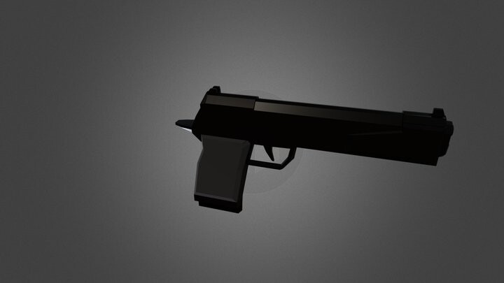 ArtStation - Pistol design (Sketchfab)