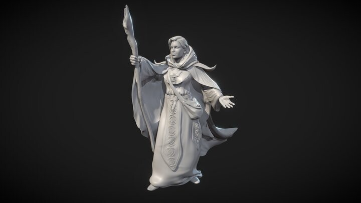 ArtStation - Miniature - Mage