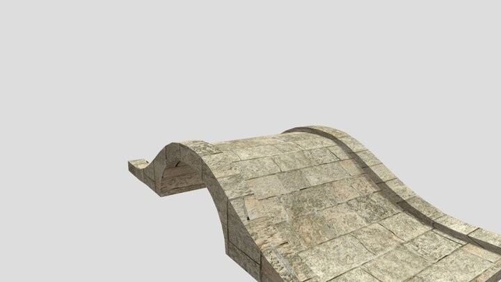 ArtStation - Medieval Stone River Bridge