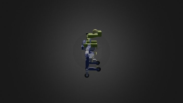 ArtStation - CA1 Robot Modelling Project (Mul-T from ROR2)