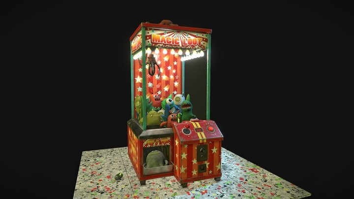 ArtStation - Toys Claw machine